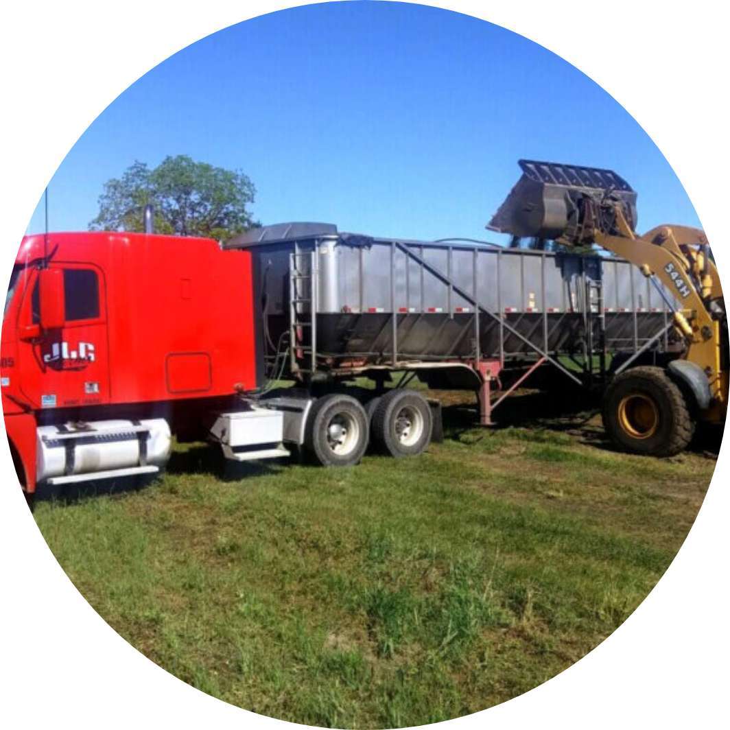 Tough Trailers for Chicken Litter Hauling | JLC Farms | Trinity Trailer