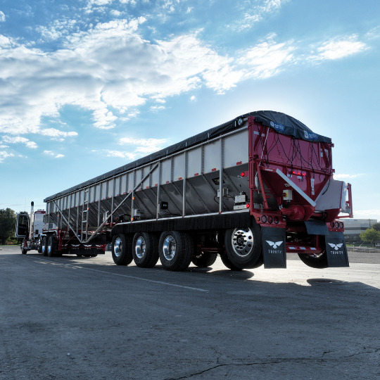 Hauling Potatoes Made Easy | The Original EAGLE BRIDGE Belt Trailer ...
