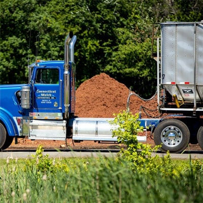 Mulch Trailer | Fast and Clean Unloads | Trinity Trailer