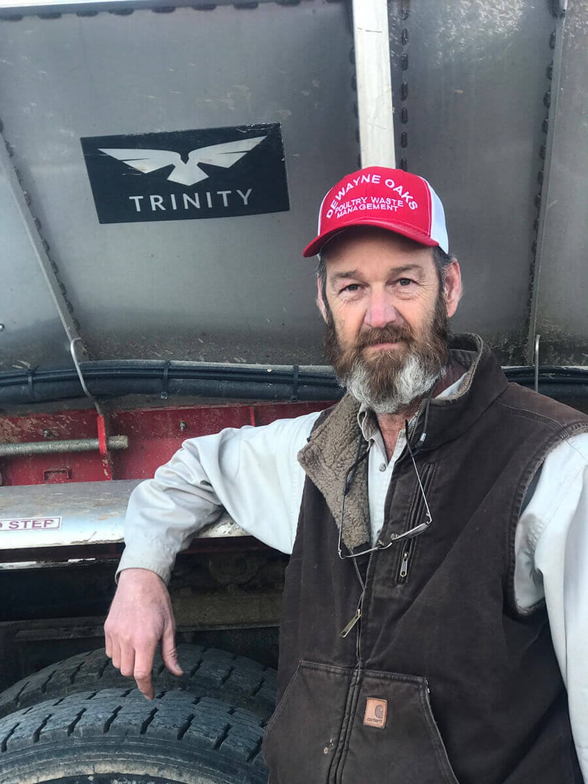 Poultry Waste Management Relies on Trinity Trailers for Efficient Hauling